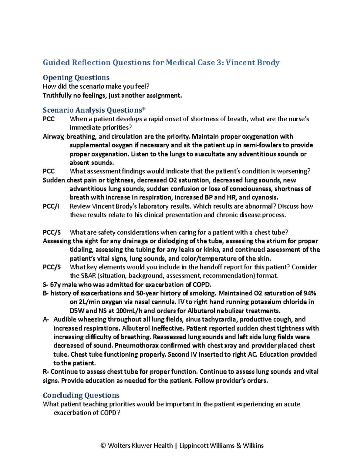 Vincent Brody GRQ - Guided Reflections - Guided Reflection Questions ...