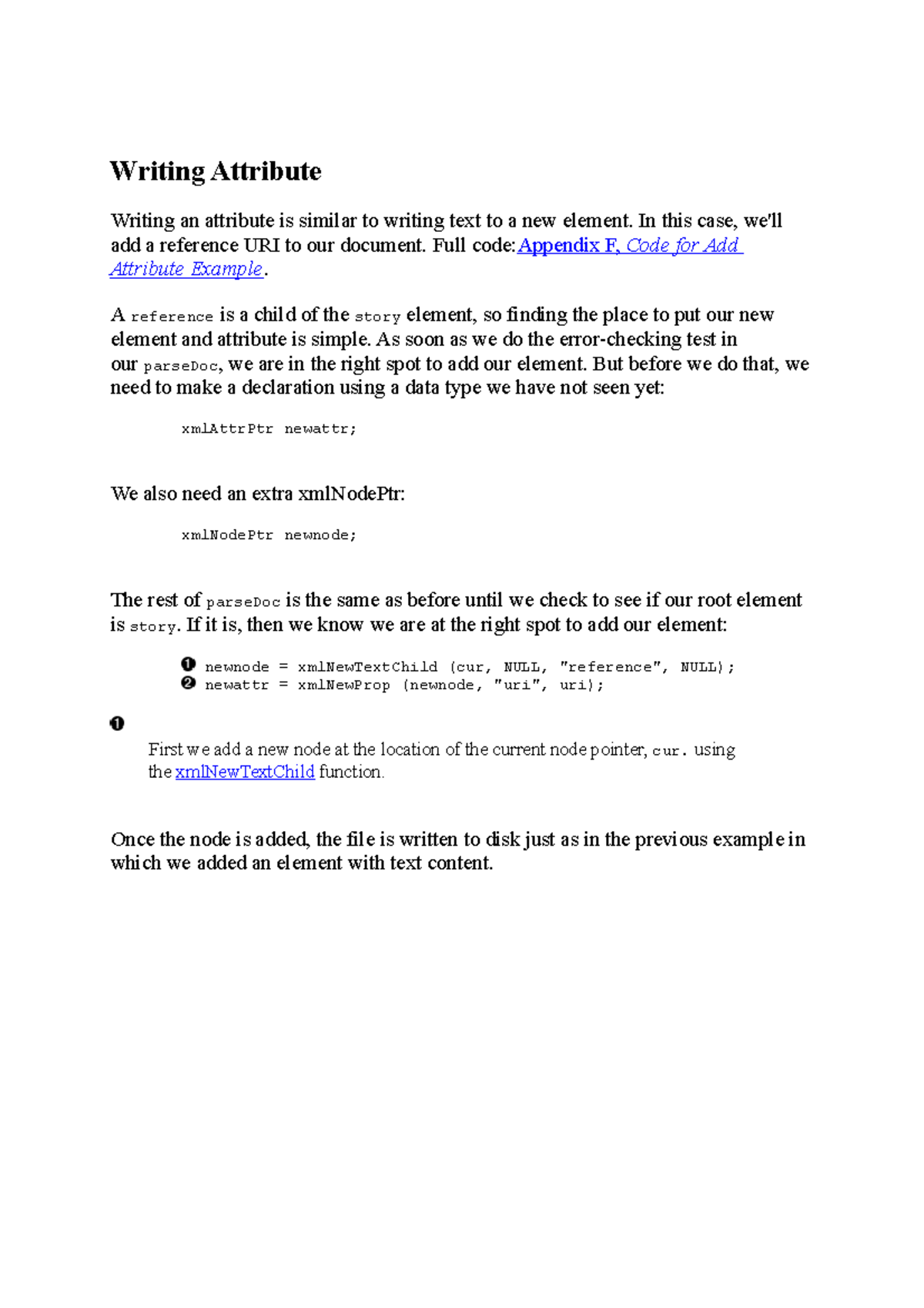Tutorial work - Writing Attribute - Writing Attribute Writing an ...