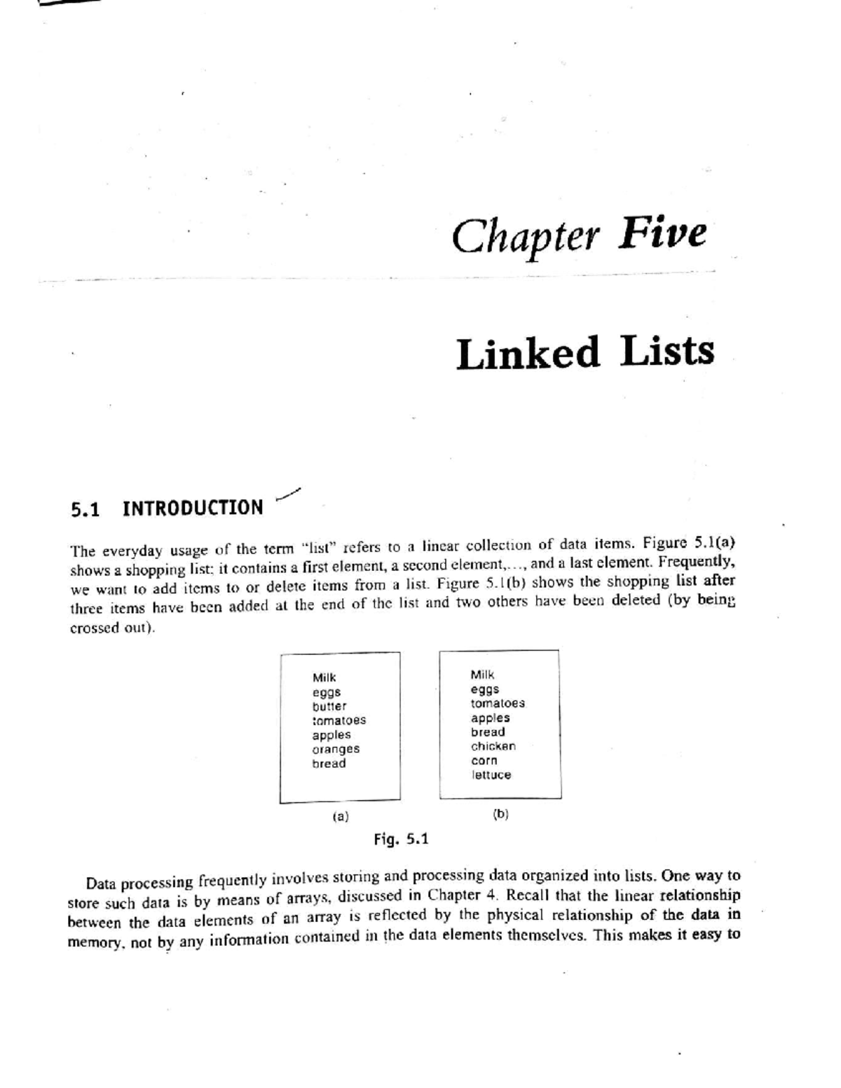 Link list - Data Structure Problem solove - Computer Science - Studocu
