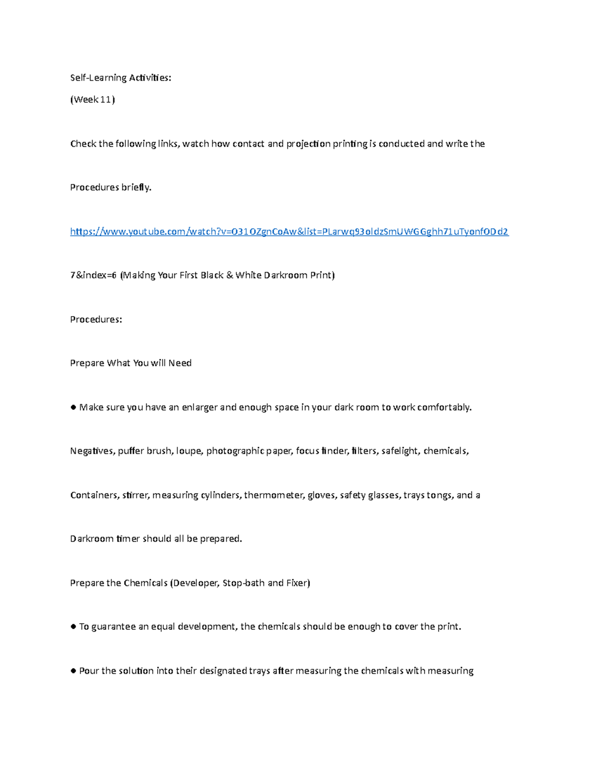 Forensic W11 - ACTIVITY/ ESSAY - Self-Learning Activities:(Week 11 ...