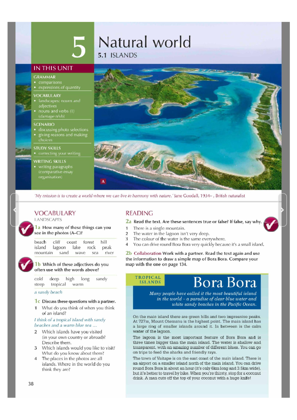 Unit 5 - apuntes - 5 Natural world 5 ISLANDS IN THIS UNIT GRAMMAR ...