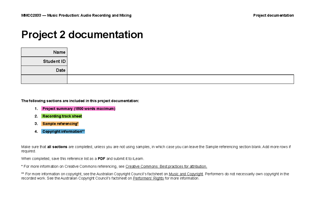 2021 Project 2 documentation - Project 2 documentation Name Student ID ...