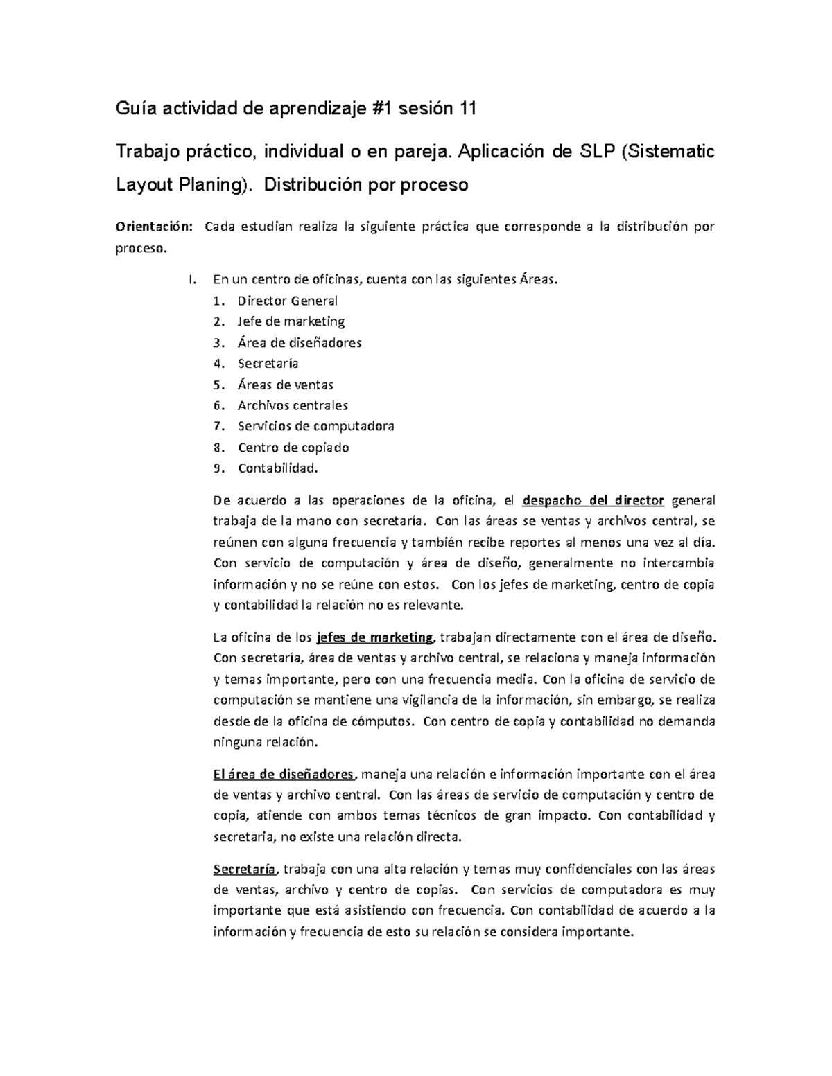 Guía actividad de aprendizaje - Aplicación de SLP (Sistematic Layout ...