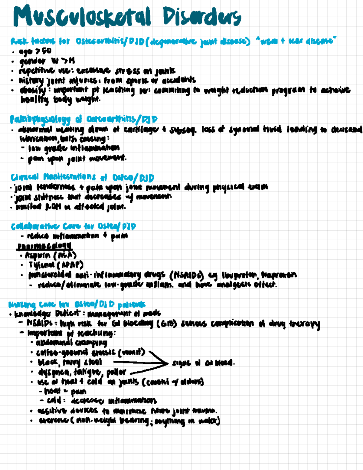 Musculoskeletal Disorders - Musculoskeletal Disorders Riskfactors for ...