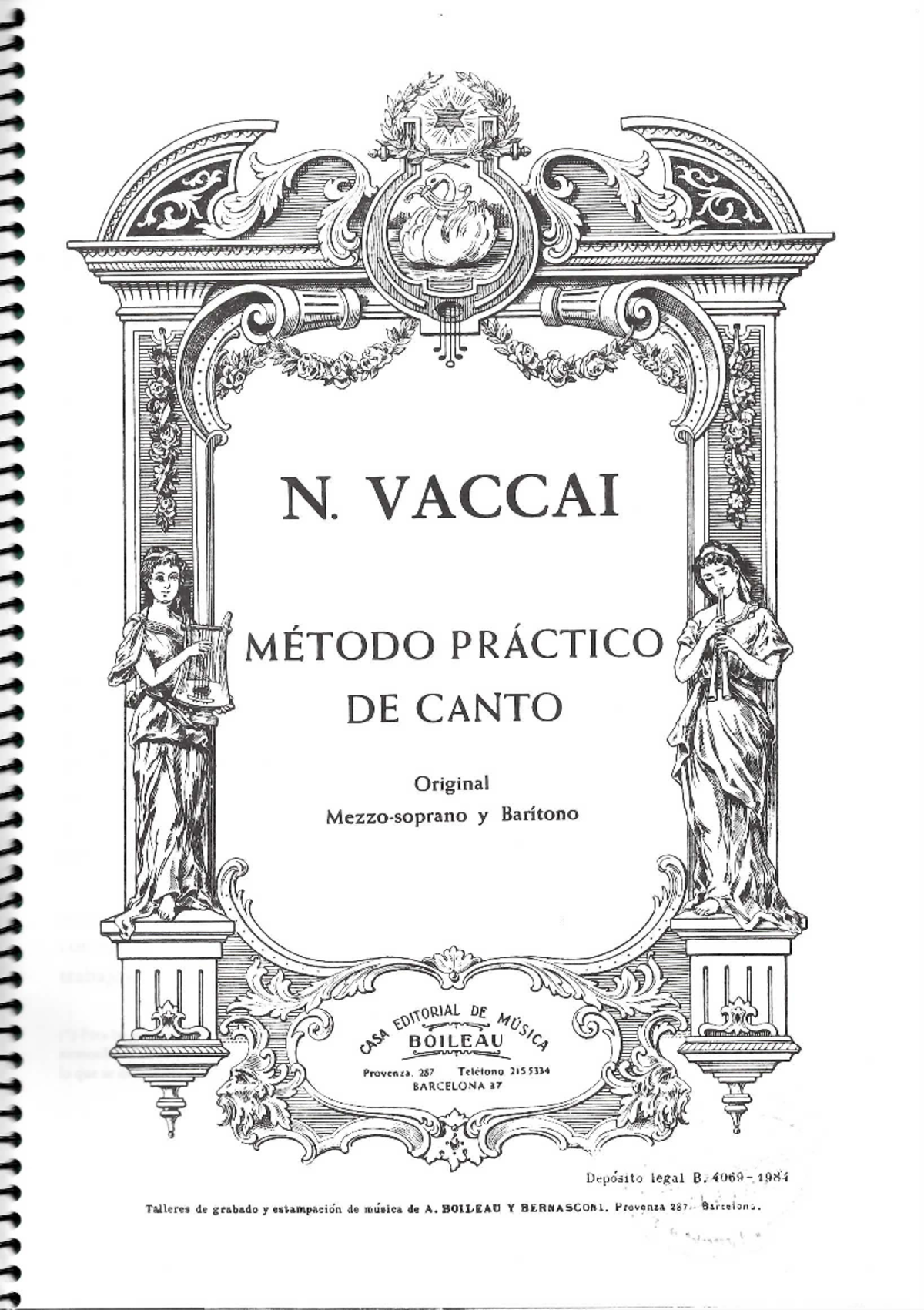 Vaccai, metodo practico de canto - Canto - Studocu