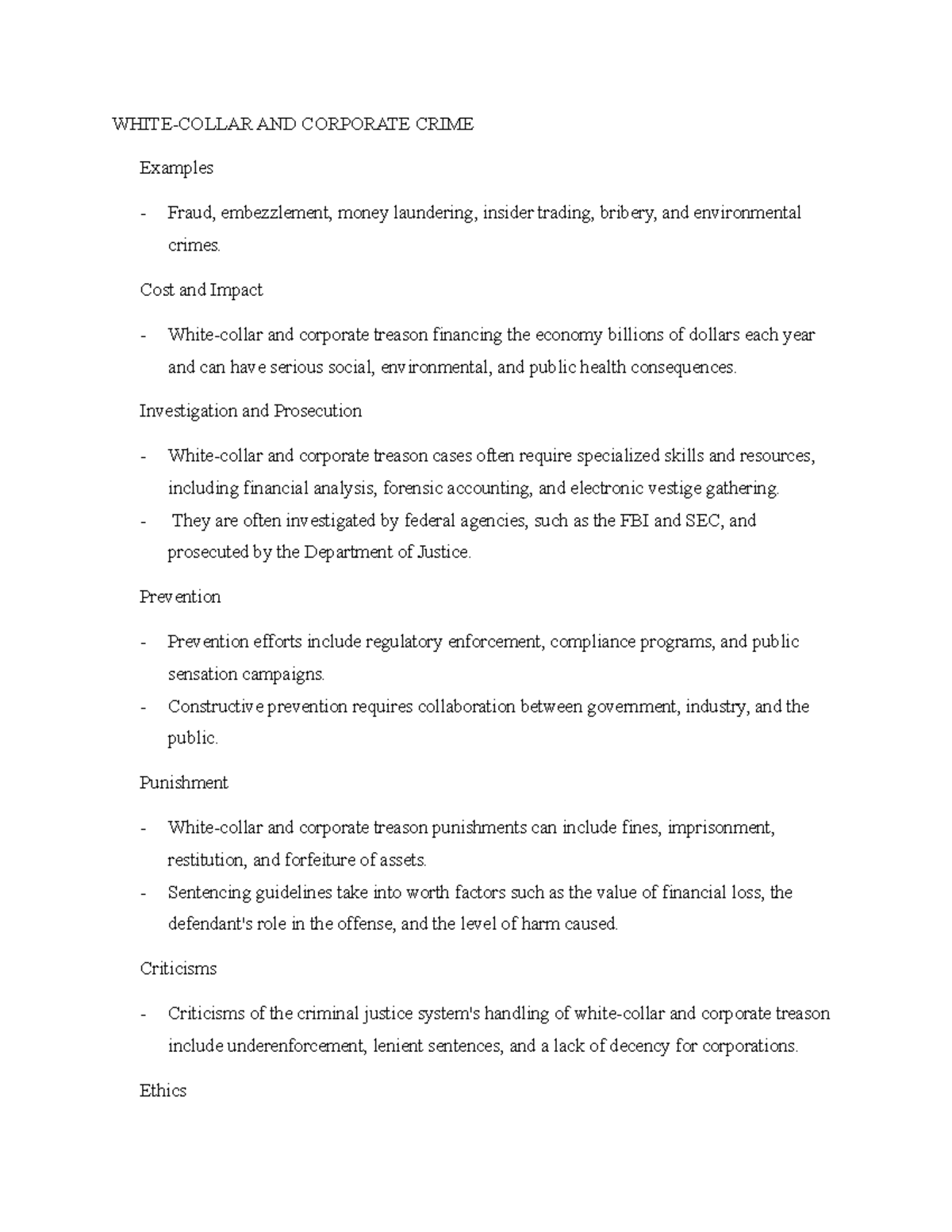 White Collar AND Corporate Crime - WHITE-COLLAR AND CORPORATE CRIME ...