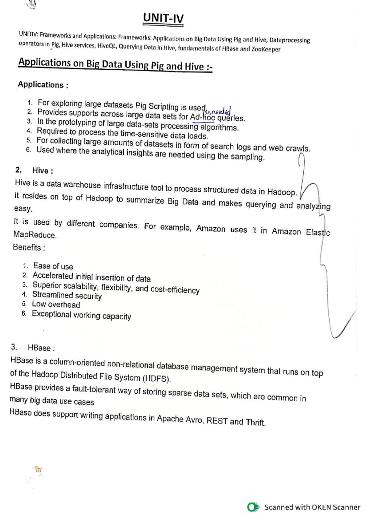 BDA unit-4 - Data Science - Studocu