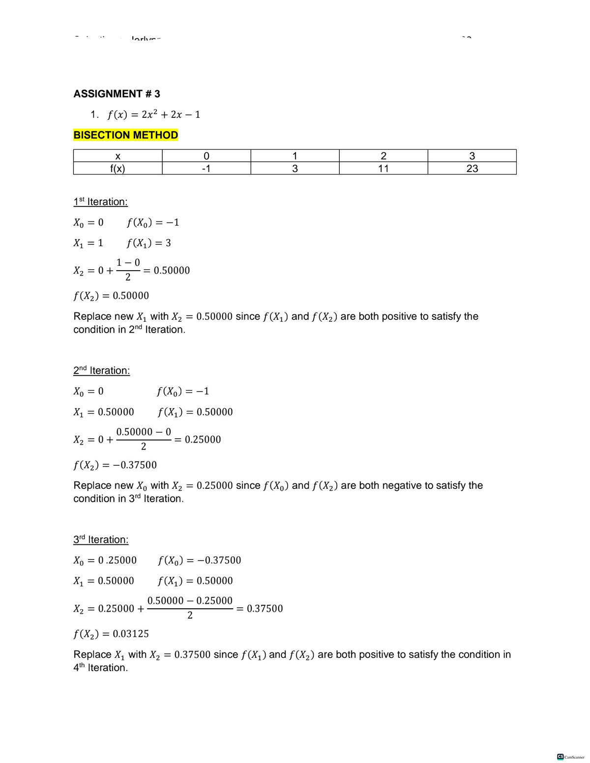 Admath - Assignment - Mechanical Engineering - NVSU - Studocu