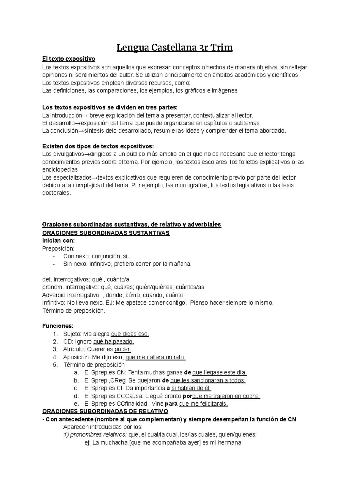 Full castte 3r trime - apuntes filosofia - Lengua Castellana 3r Trim El ...