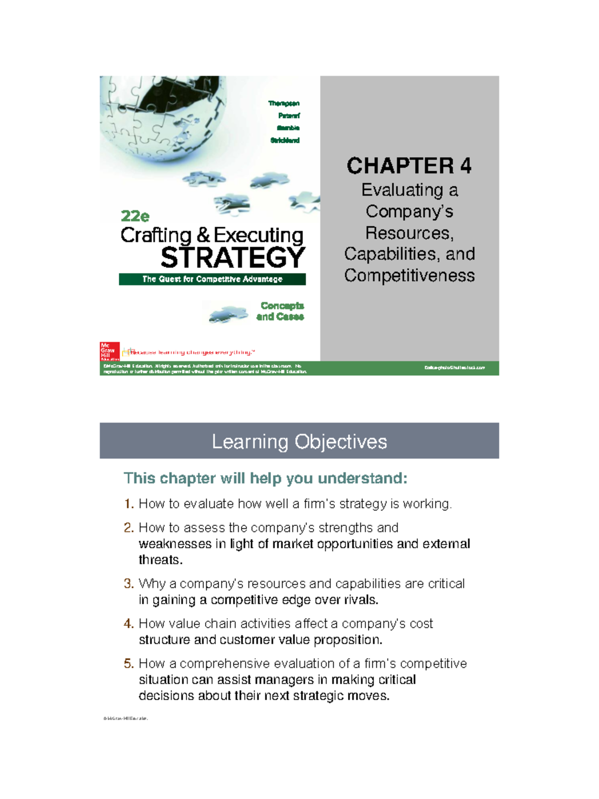 Chapter 04 Slides Lecture Notes From This Course That Help You With The Rest Of The Class To