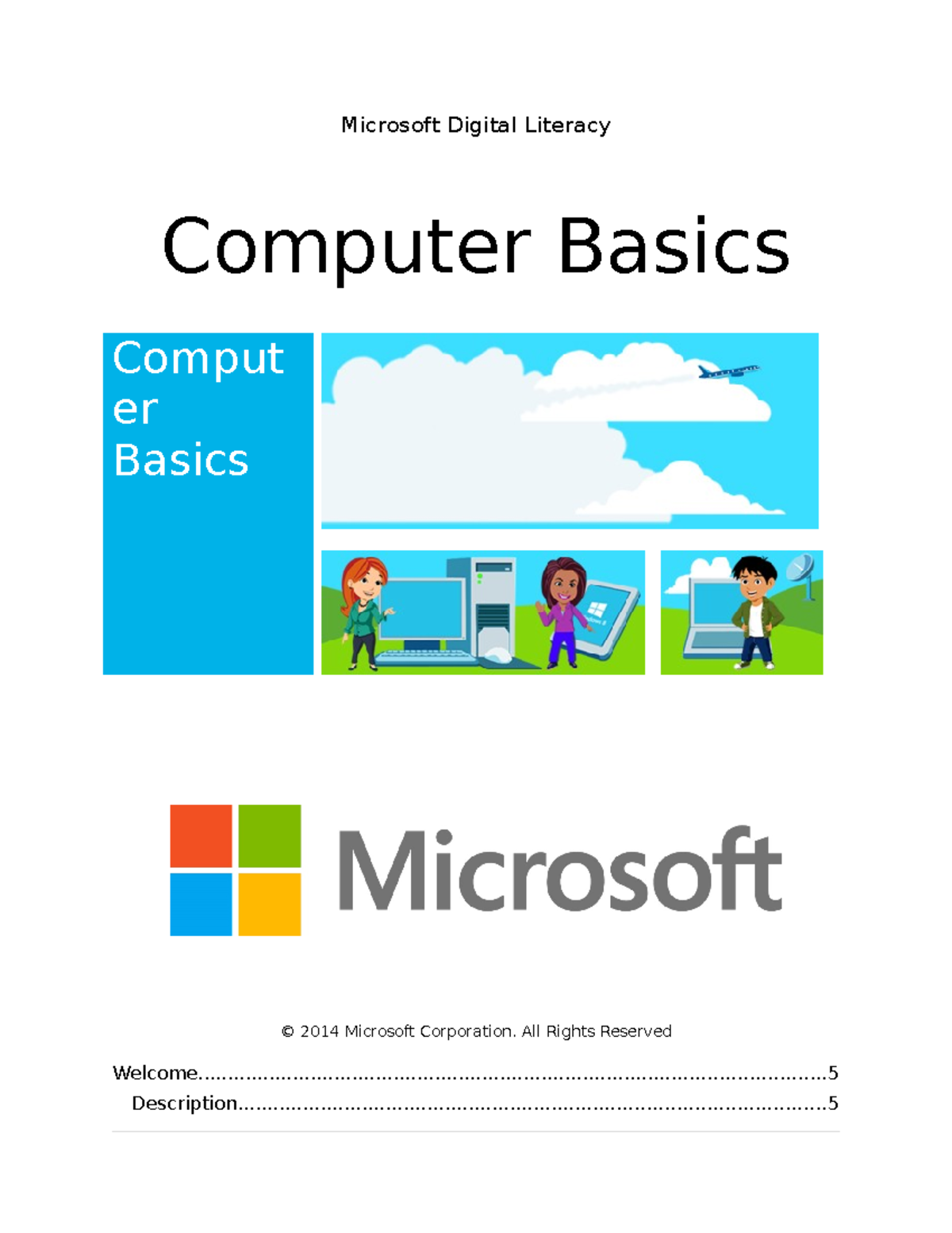 1 Computer Basics and definition and theories - Microsoft Digital ...