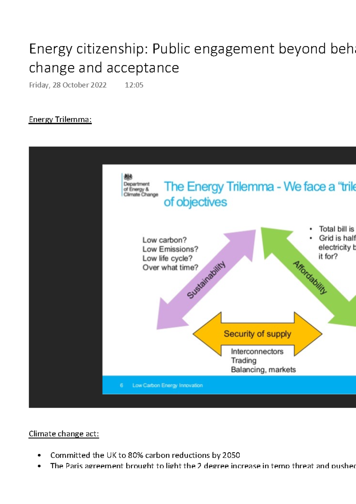 Energy citizenship Public engagement beyond behaviour change and ...
