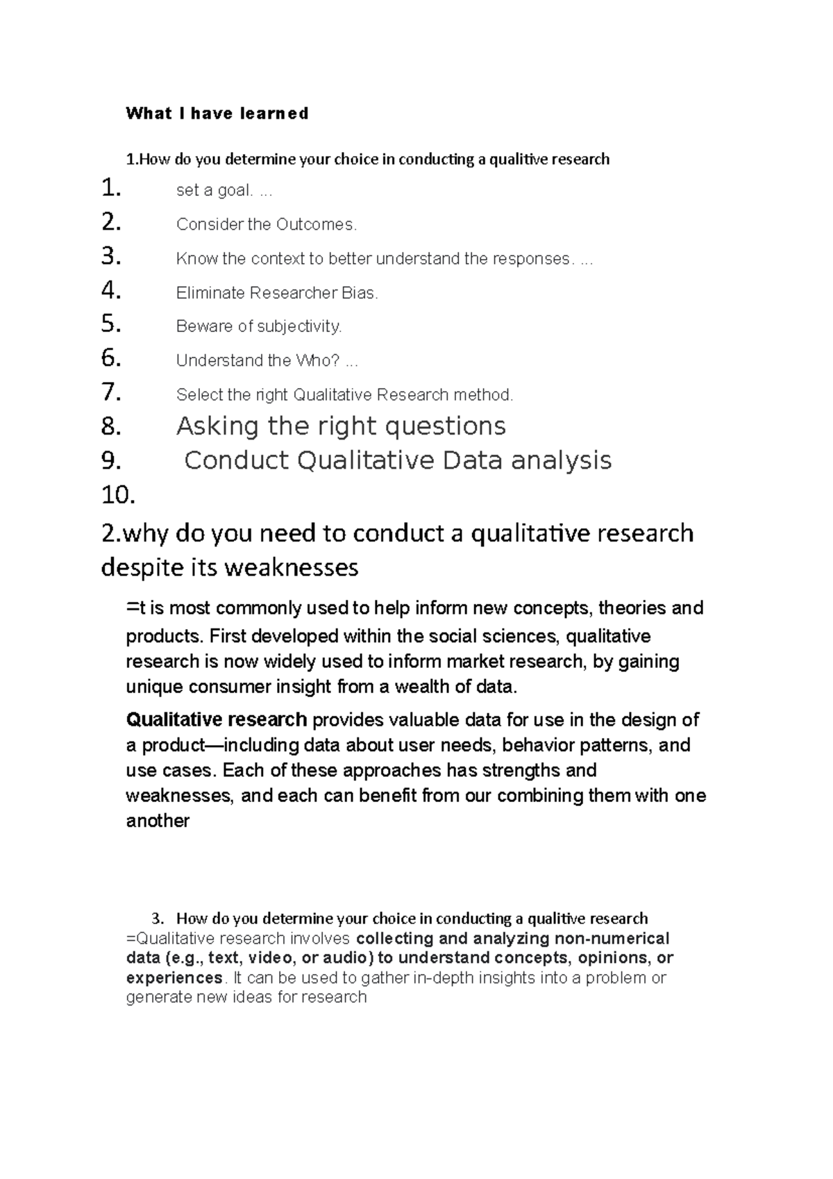 What I have learned - Cost Accounting - SLU - Studocu