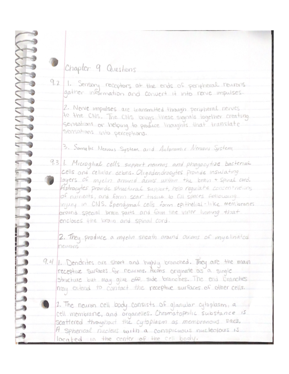 Chapter 9 book questions - BIOL 101 - Studocu