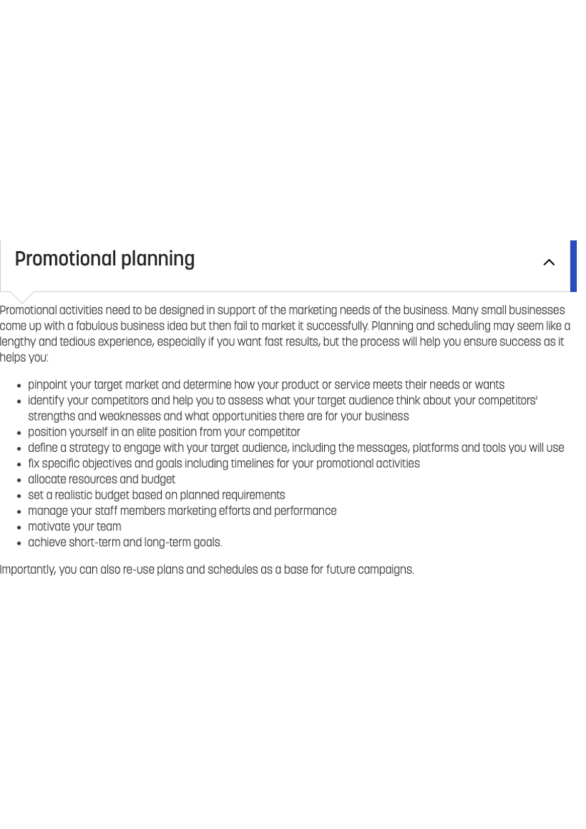 Promotional planning - 900-82369V01 - TAFE NSW - Studocu