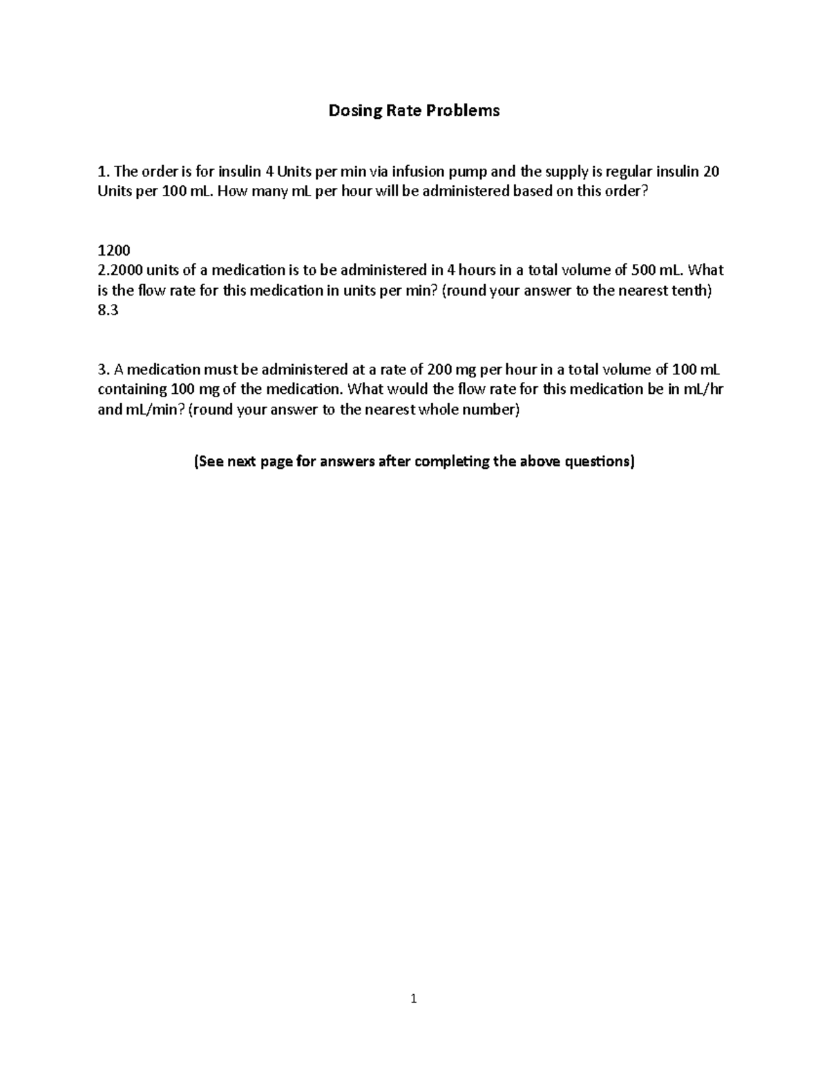dosing-rate-examples-math-for-nurses-mth101-seneca-college-studocu