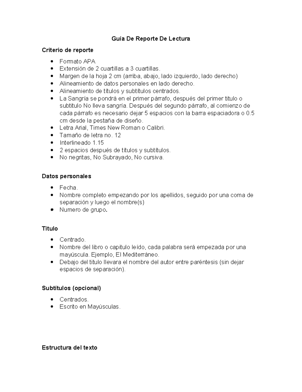Guía De Reporte De Lectura - copia - Guía De Reporte De Lectura ...