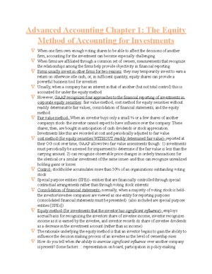 Chapter 4 consolidated financial statements - Advanced Accounting ...