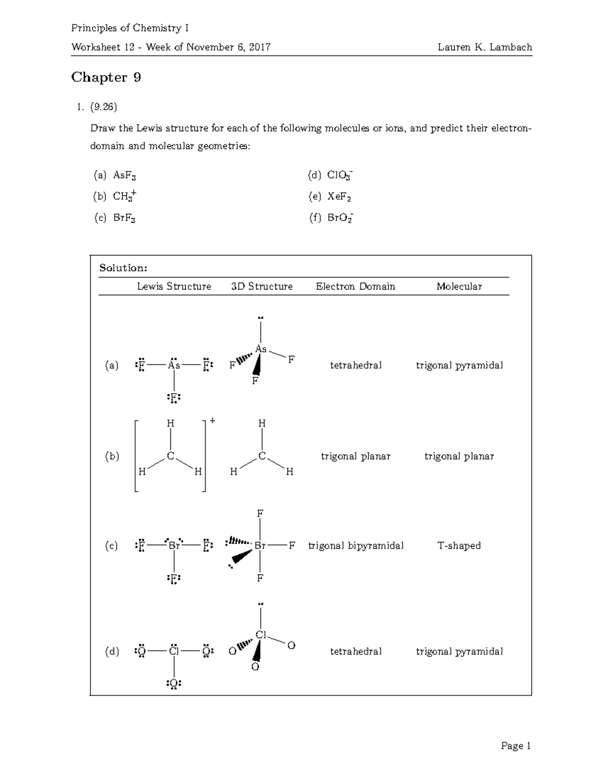 Week 12 key - Week 12 worksheet key - Worksheet 12 - Week of November 6 ...