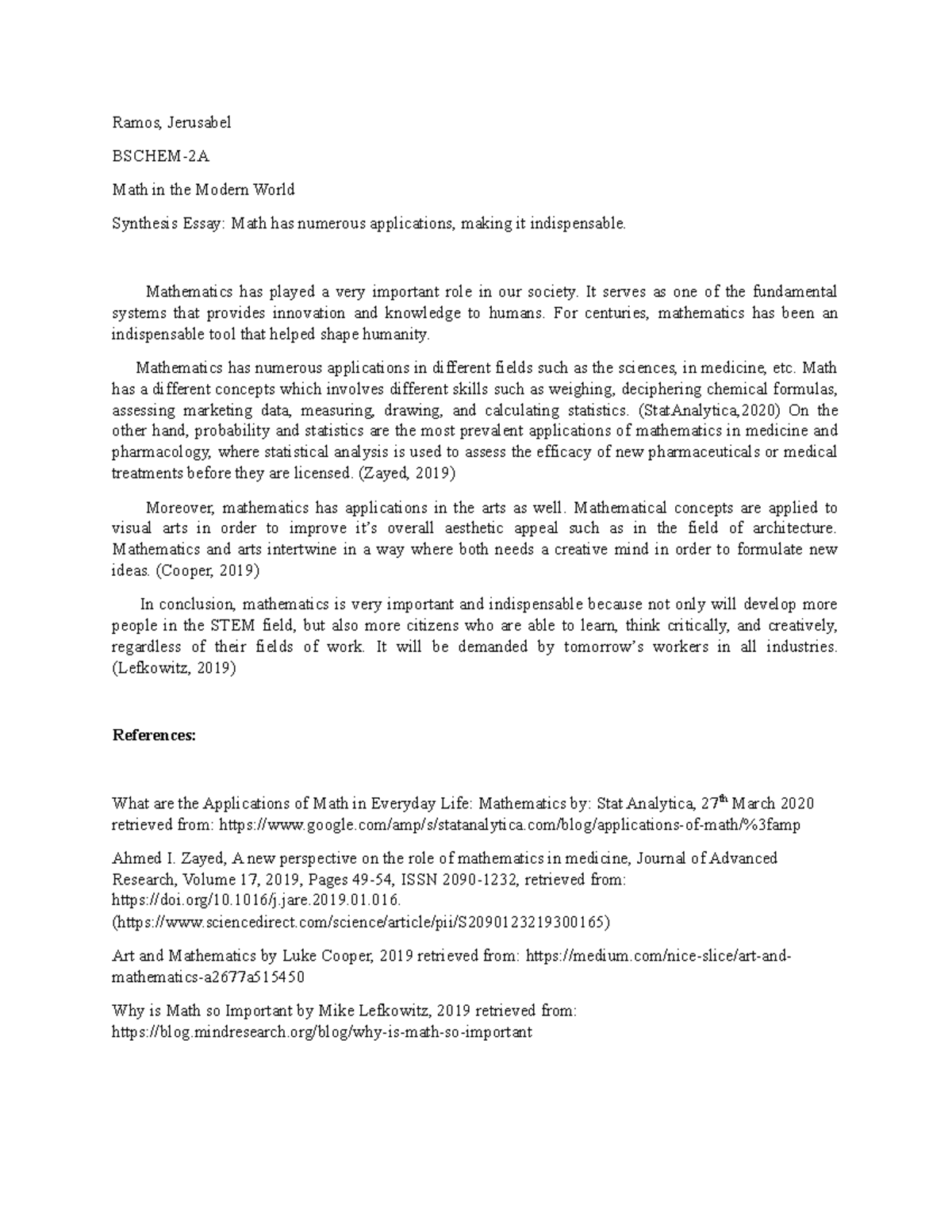 synthesis-essay-ramos-jerusabel-ramos-jerusabel-bschem-2a-math-in