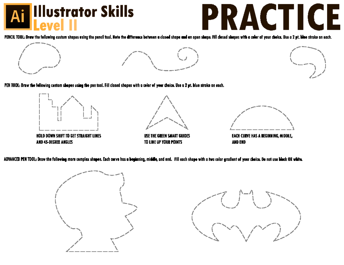 Copy of Level 2 - Advanced Drawing - Studocu