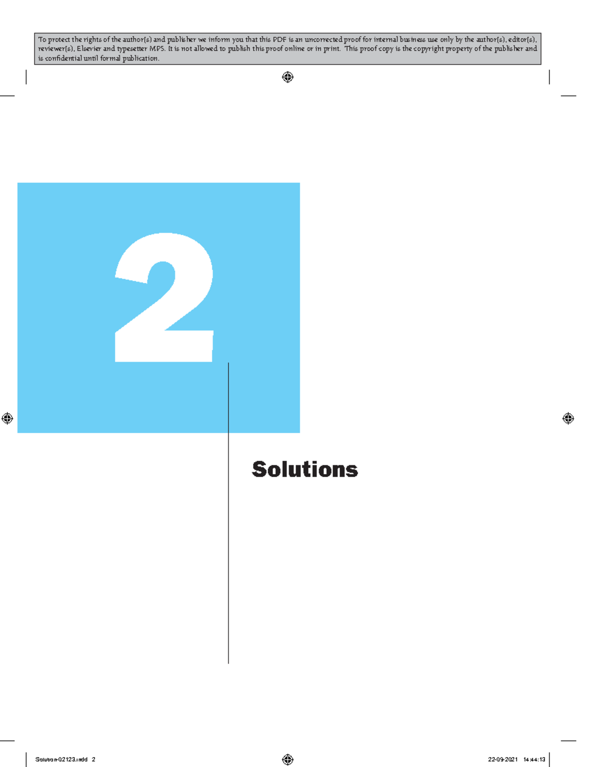 Chapter 2 - BOOK KEY - ####### reviewer(s), Elsevier and typesetter MPS ...