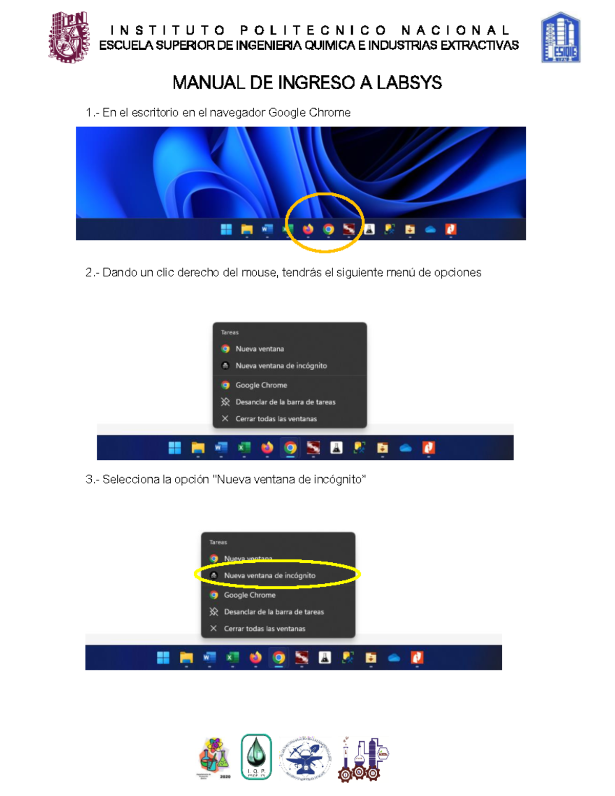 Manual DE Ingreso A Labsys - Tutorías - I N S T I T U T O P O L I T E C ...