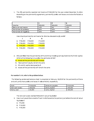 Basic Accounting Questions - Basic Accounting Questions What is the ...