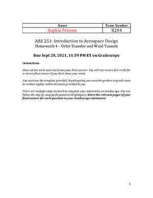 AAE251 ISA2 spetrone turn in - Name Team Number AAE 251: Introduction ...