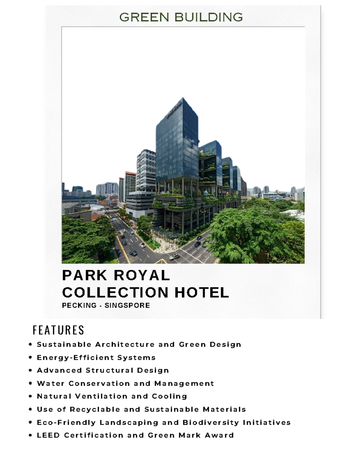 Park royal collection hotel - PARK ROYAL COLLECTION HOTEL PECKING ...