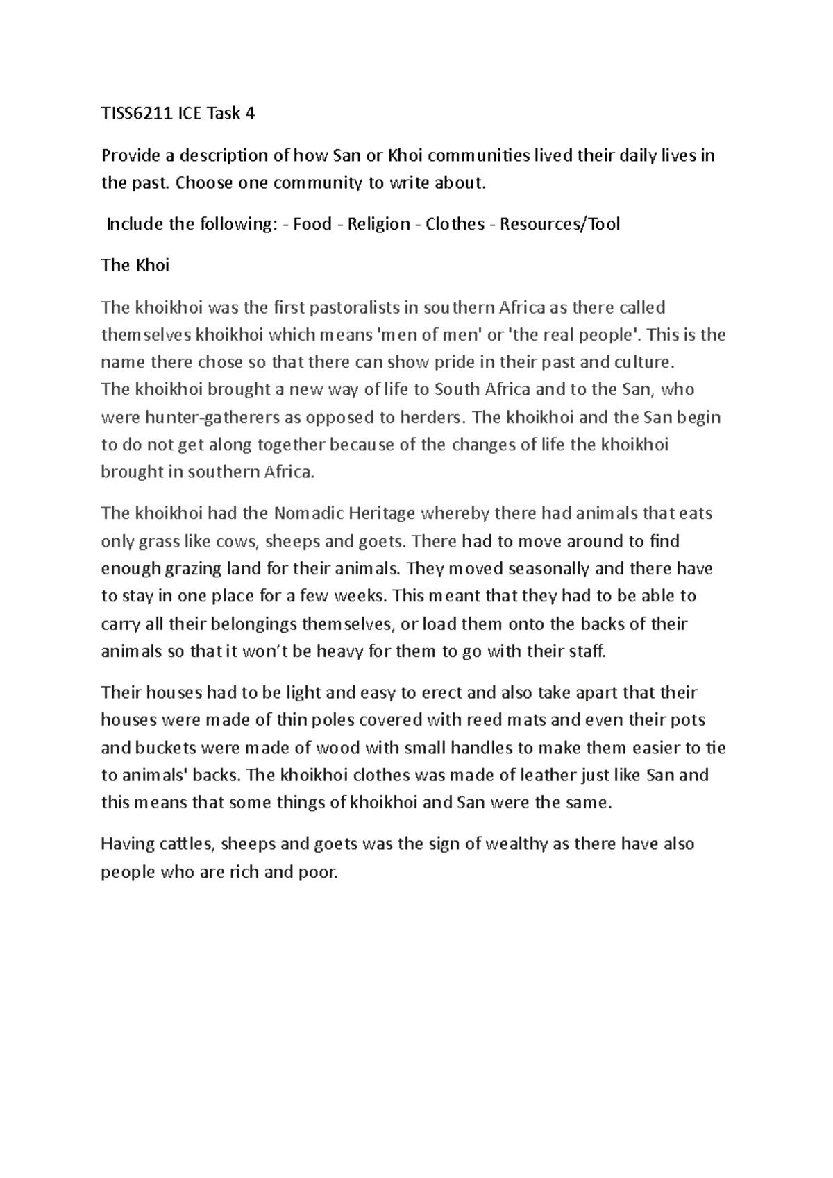 TISS6211 ICE Task 4 - ICE TASK - TISS6211 ICE Task 4 Provide a ...