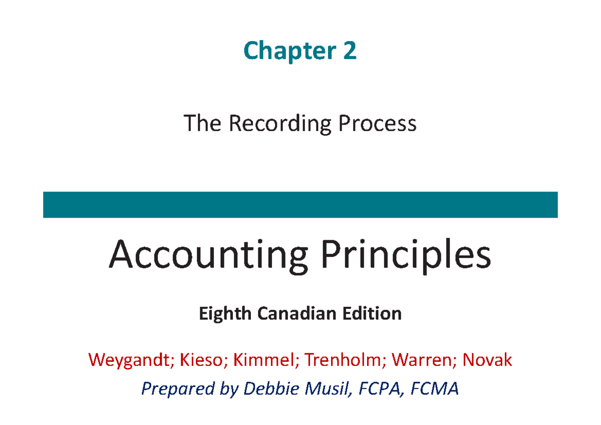 Ppt02 - Week 2 PowerPoint slides - Chapter 2 The Recording Process ...
