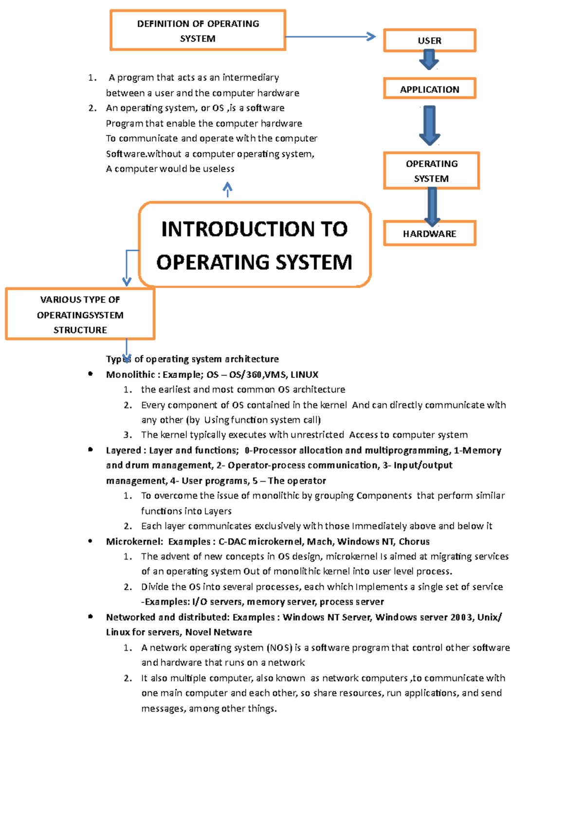 Introduction to computer system - A program that acts as an ...