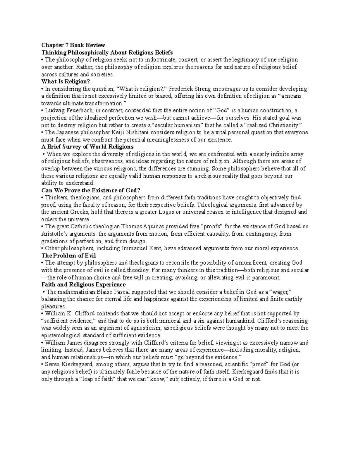 Chapter 7 Book Review - Chapter 7 Book Review Thinking Philosophically ...