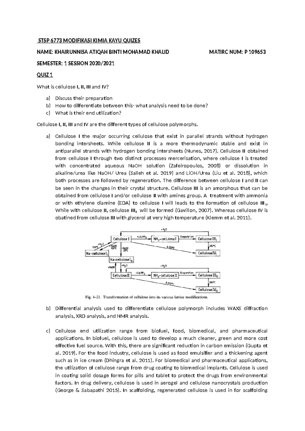 Modifikasi kimia kayu quiz - STSP 6773 MODIFIKASI KIMIA KAYU QUIZES ...
