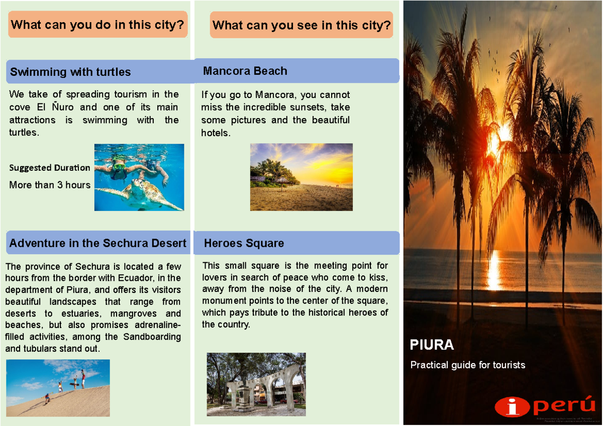 English-Final - Les dejo mi trabajo gaaa - What can you do in this city ...