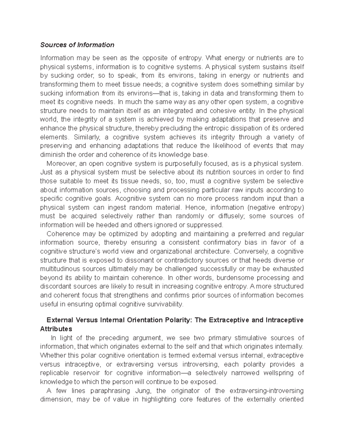 Evolution A Generative Source for Conceptualizing - Sources of ...