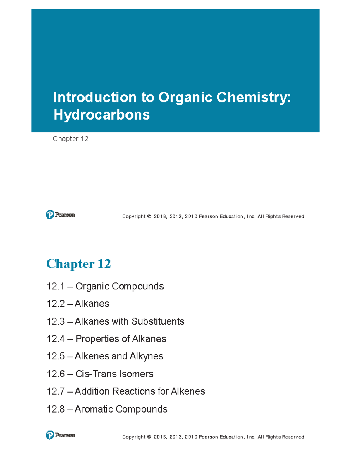 Ch12 students 2slides complete - Copyright © 2016, 2013, 2010 Pearson ...