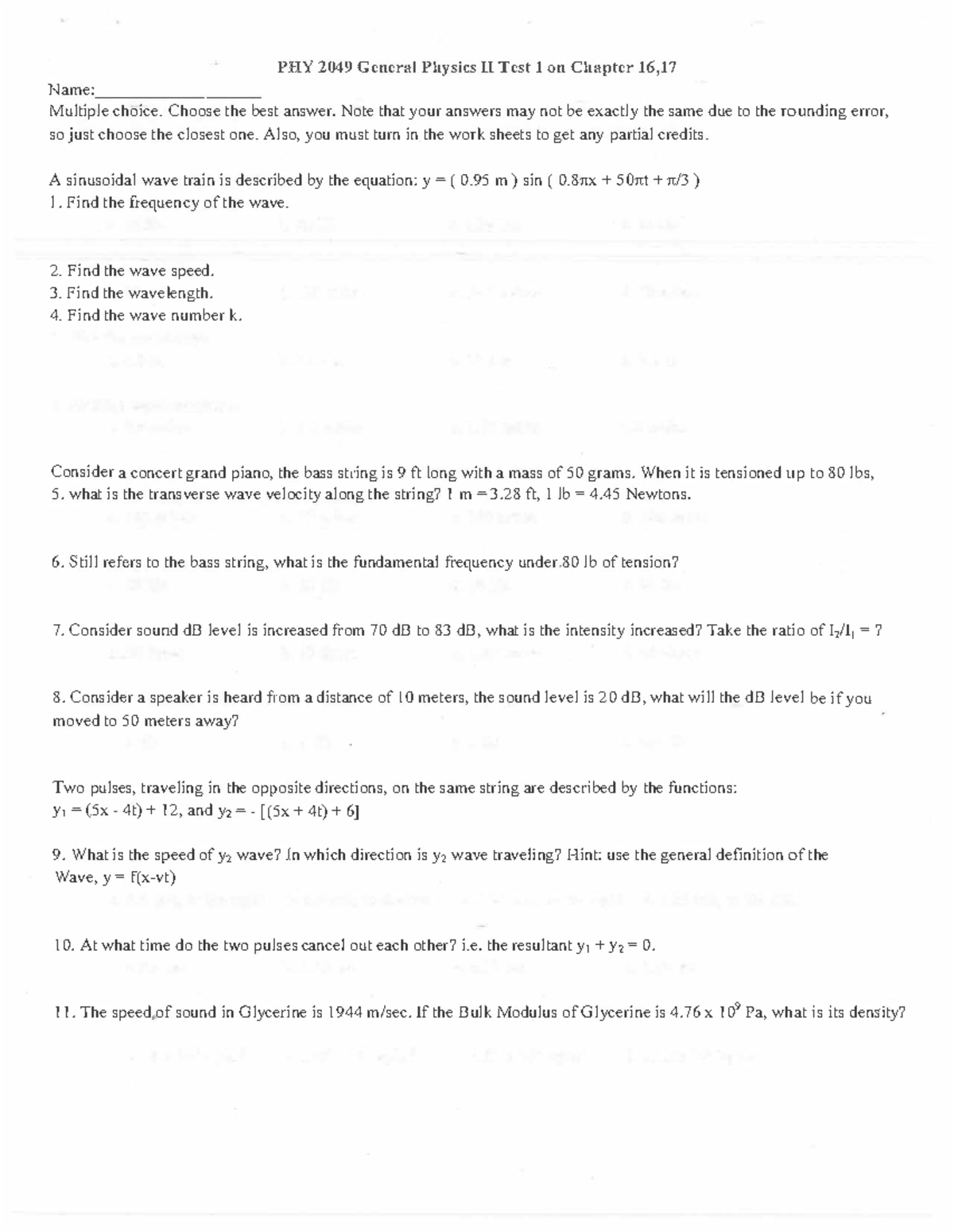 PHY2049-T1-1 - Lecture 4 Biological substion for all plsants - PHY 2049 ...