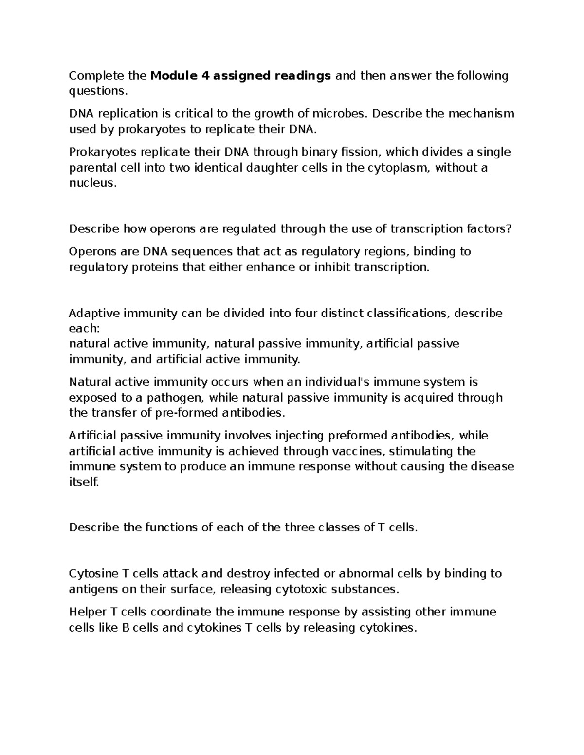 Module 4 practice copy - Individual assignment - Complete the Module 4 ...