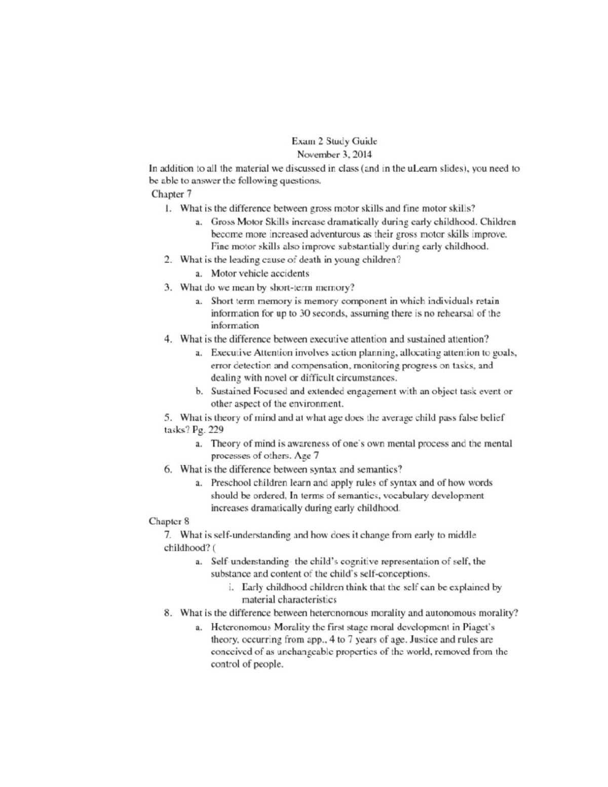 Exam 2 study guide - Legal notes - MGS 3100 - Studocu