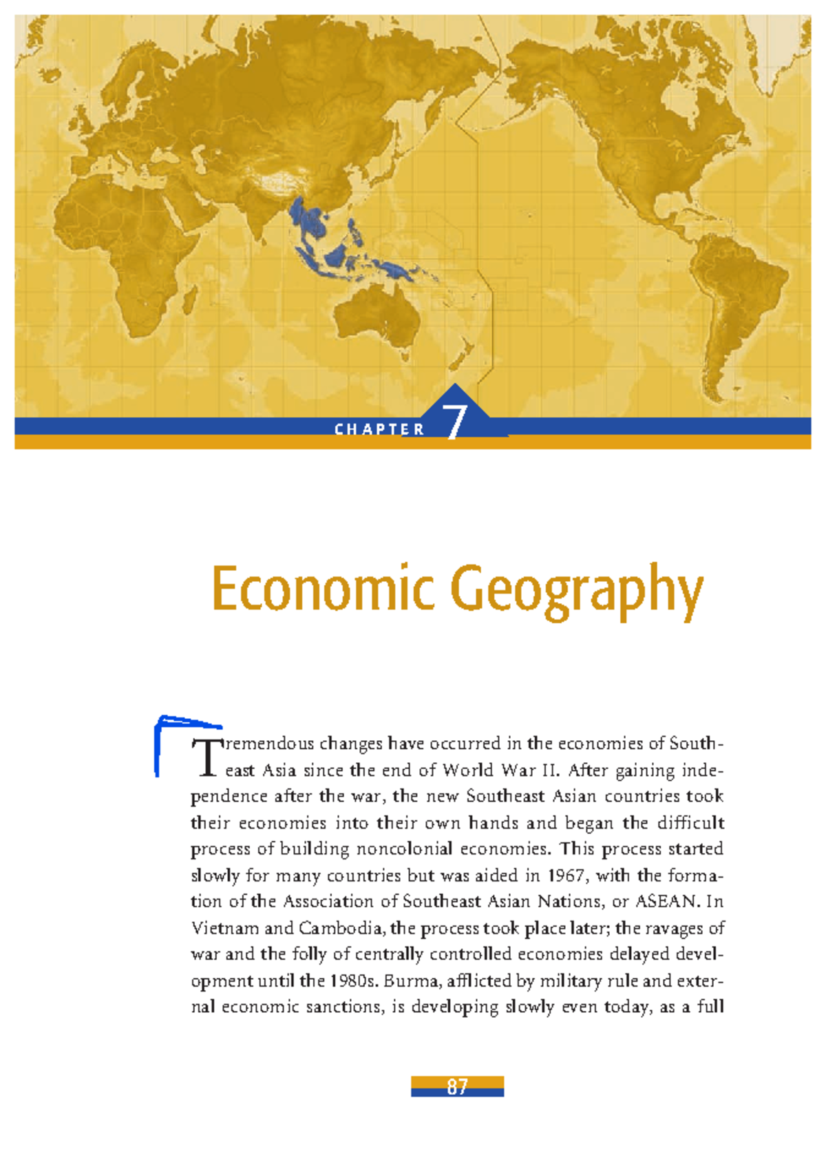 Bản sao của Week 6 Economic Geography [Douglas] - C H A P T E R 7 87 T ...