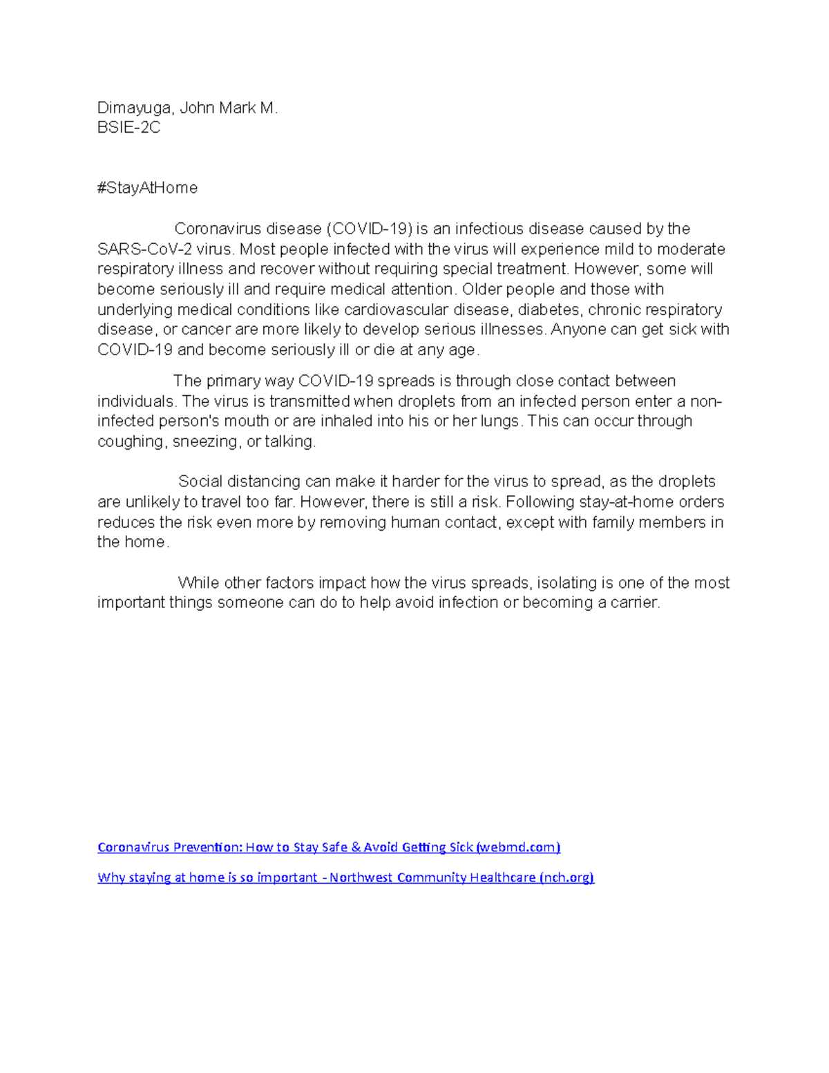 Dimayuga,John Mark M Module 3 Lesson 2 - Dimayuga, John Mark M. BSIE-2C ...