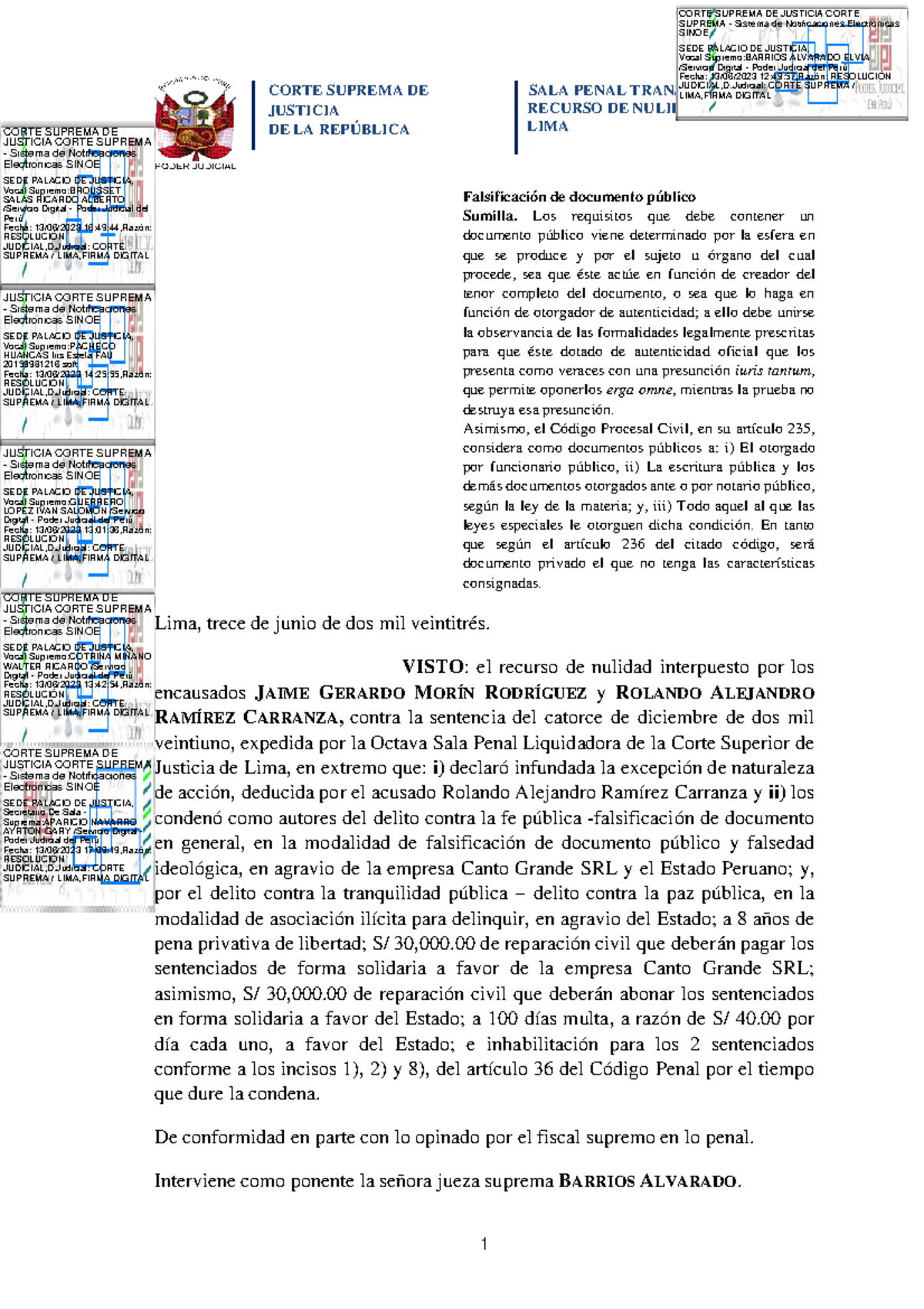 2022014 255001217 0 162430 - JUSTICIA DE LA REPÚBLICA RECURSO DE ...