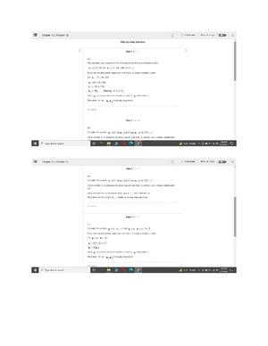 Linear algebra solved exercise 4.1 - Studocu