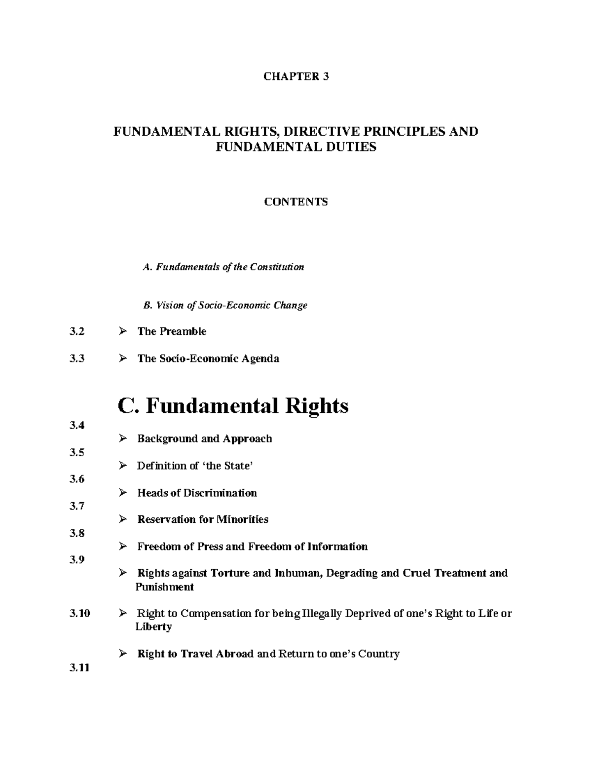 Chapter 3 fundamental rights - CHAPTER 3 FUNDAMENTAL RIGHTS, DIRECTIVE ...