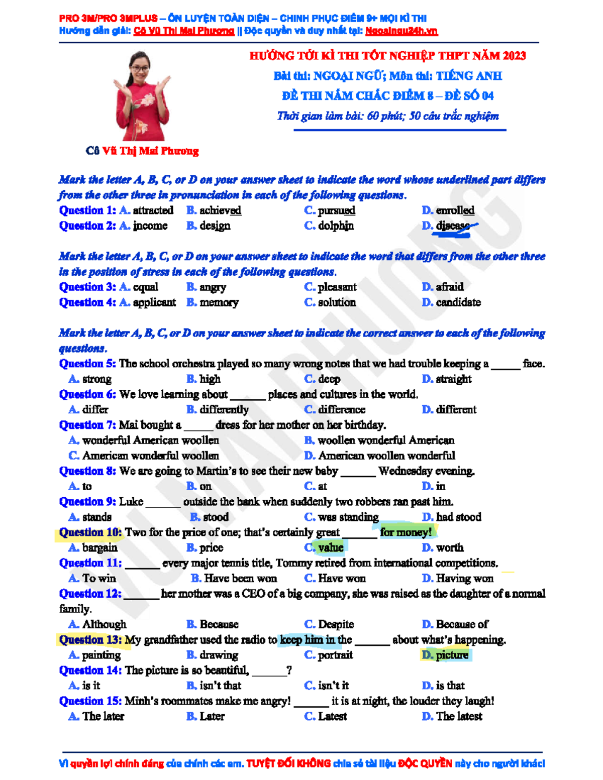 English - Enjoy it! - Studocu