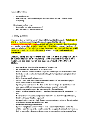 Moot Materials Skeleton Argument and Bundle - Lexis Nexis Human Rights ...