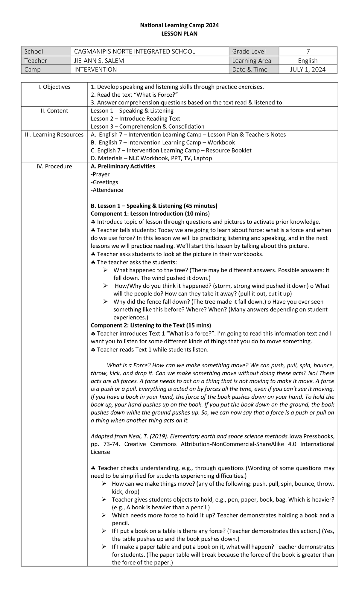 National Learning Camp 2024- return demo lp - National Learning Camp ...