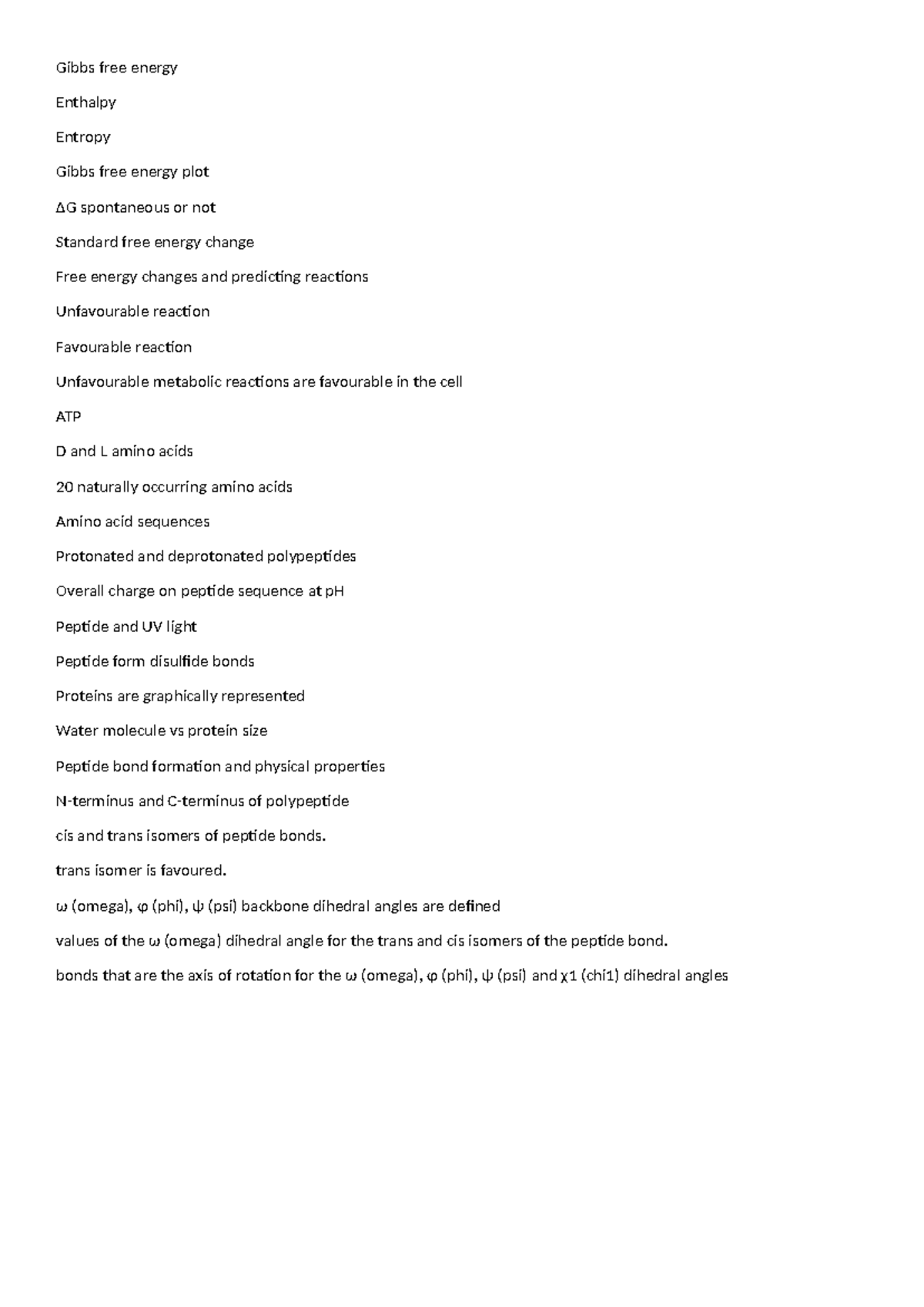 L1-3 notes - with diagrams - Gibbs free energy Enthalpy Entropy Gibbs ...